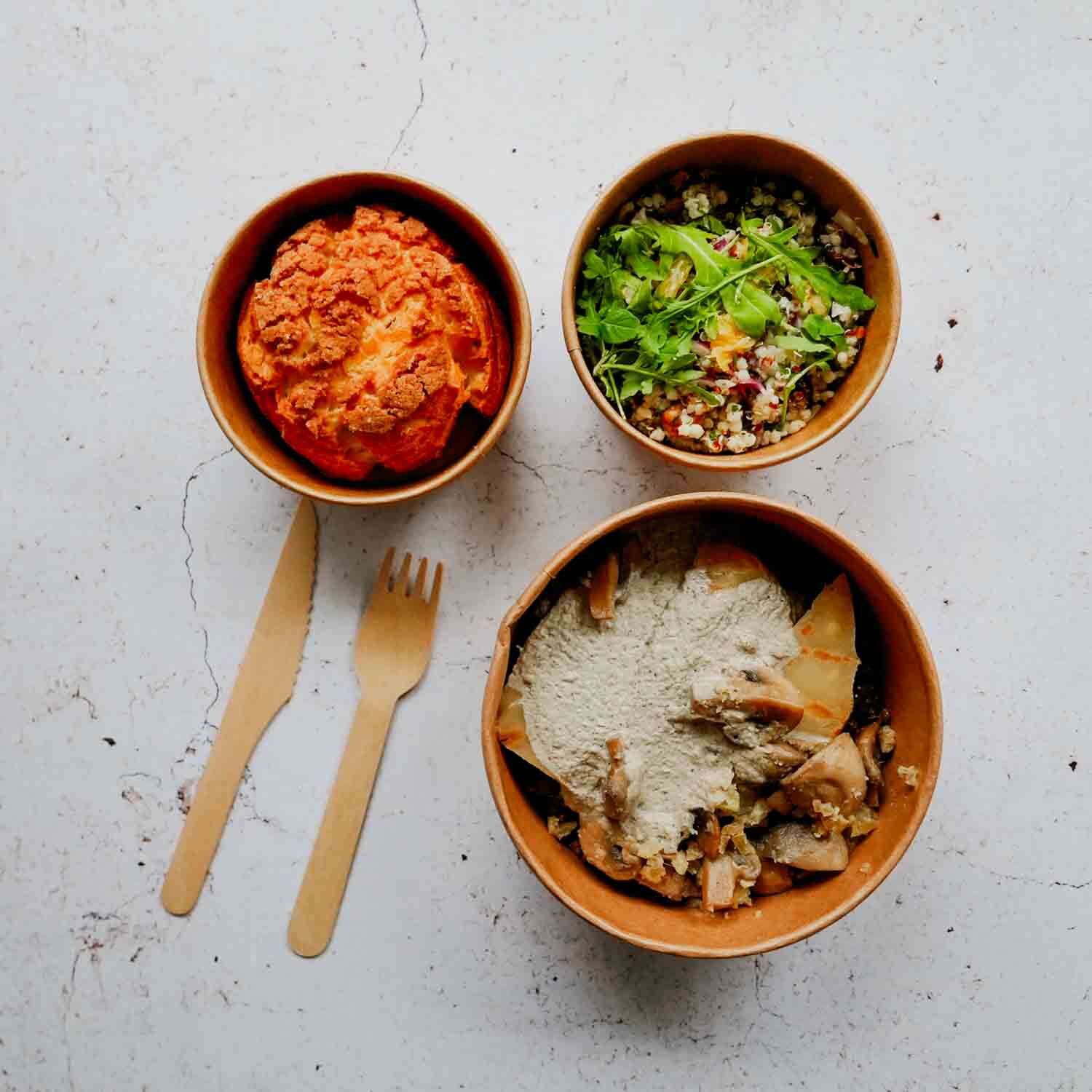 Livraison de plateau repas végétarien | Instant-Lunch